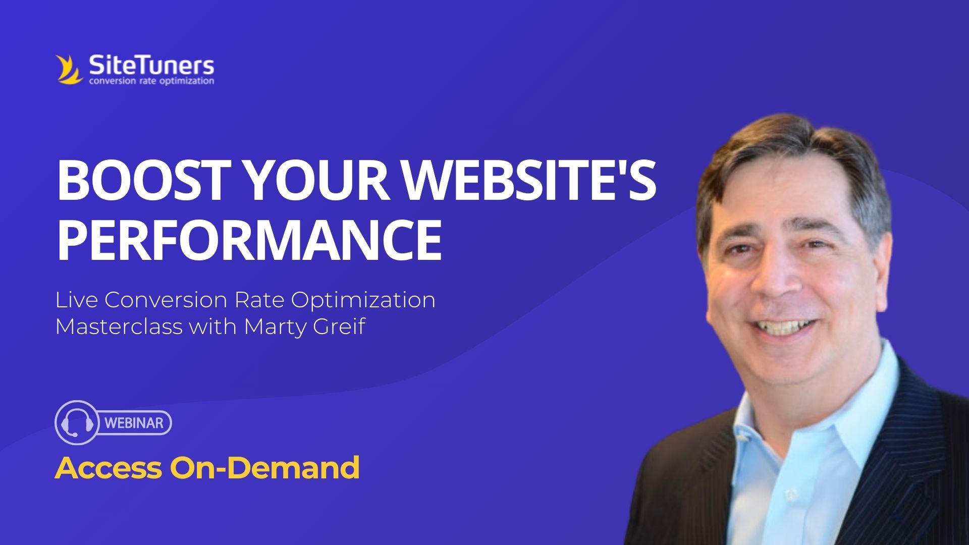 CRO Webinar: Boost Your Website's Performance - SiteTuners