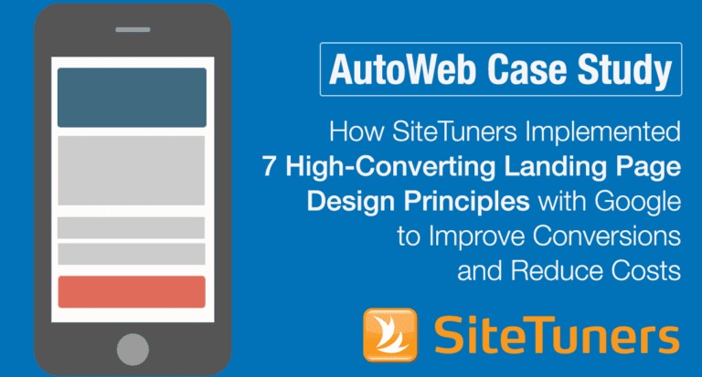 AutoWeb Case: 7 High-Converting Design Principles - SiteTuners