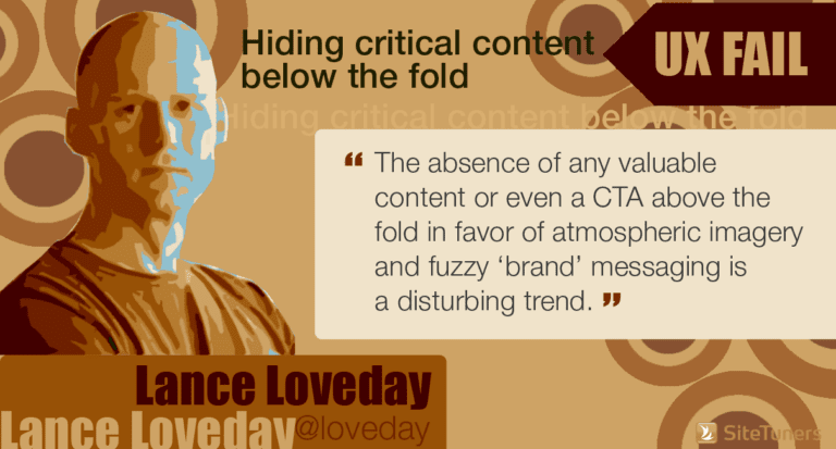 6 UX Design Fails to Avoid - SiteTuners